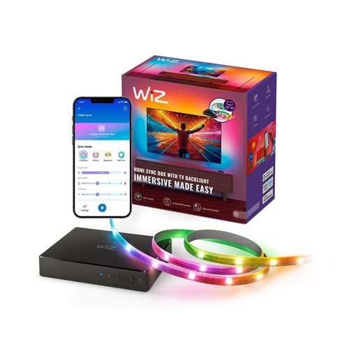 Smart Lighting - WIZ HDMI SYNCBOX TV BACKLIGHT 55'-65' TV - JB ...