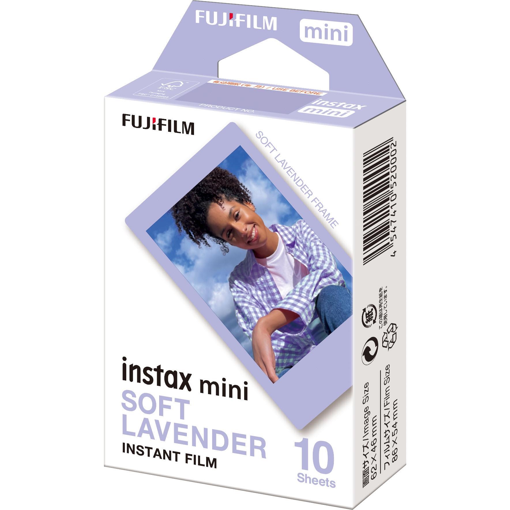 Instant Camera Accessories - FUJIFILM - MINI FILM LAVENDER 10PK - JB ...