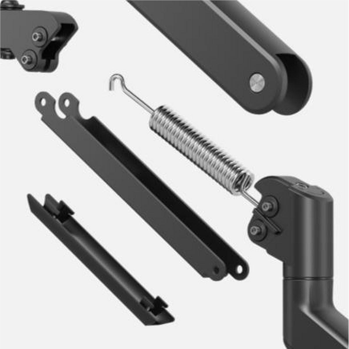 Monitor Mounts & Stands - ONE FOR ALL - SOLID SINGLE ARM BLACK - JB ...