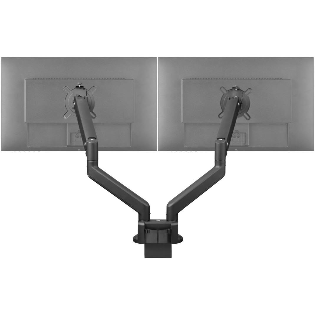 Monitor Mounts & Stands - ONE FOR ALL - SOLID DUAL ARM BLACK - JB ...