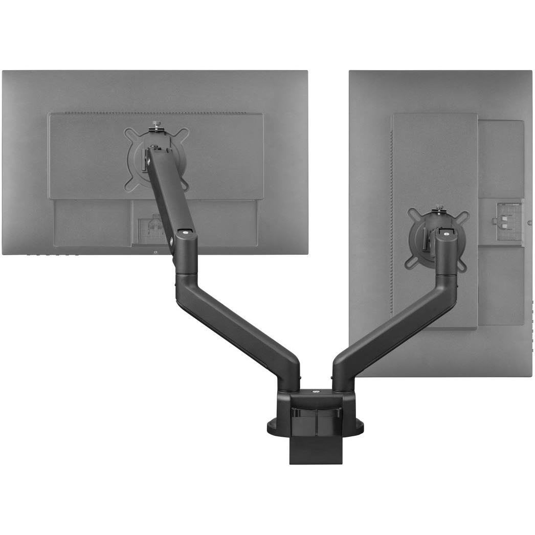 Monitor Mounts & Stands - ONE FOR ALL - SOLID DUAL ARM BLACK - JB ...