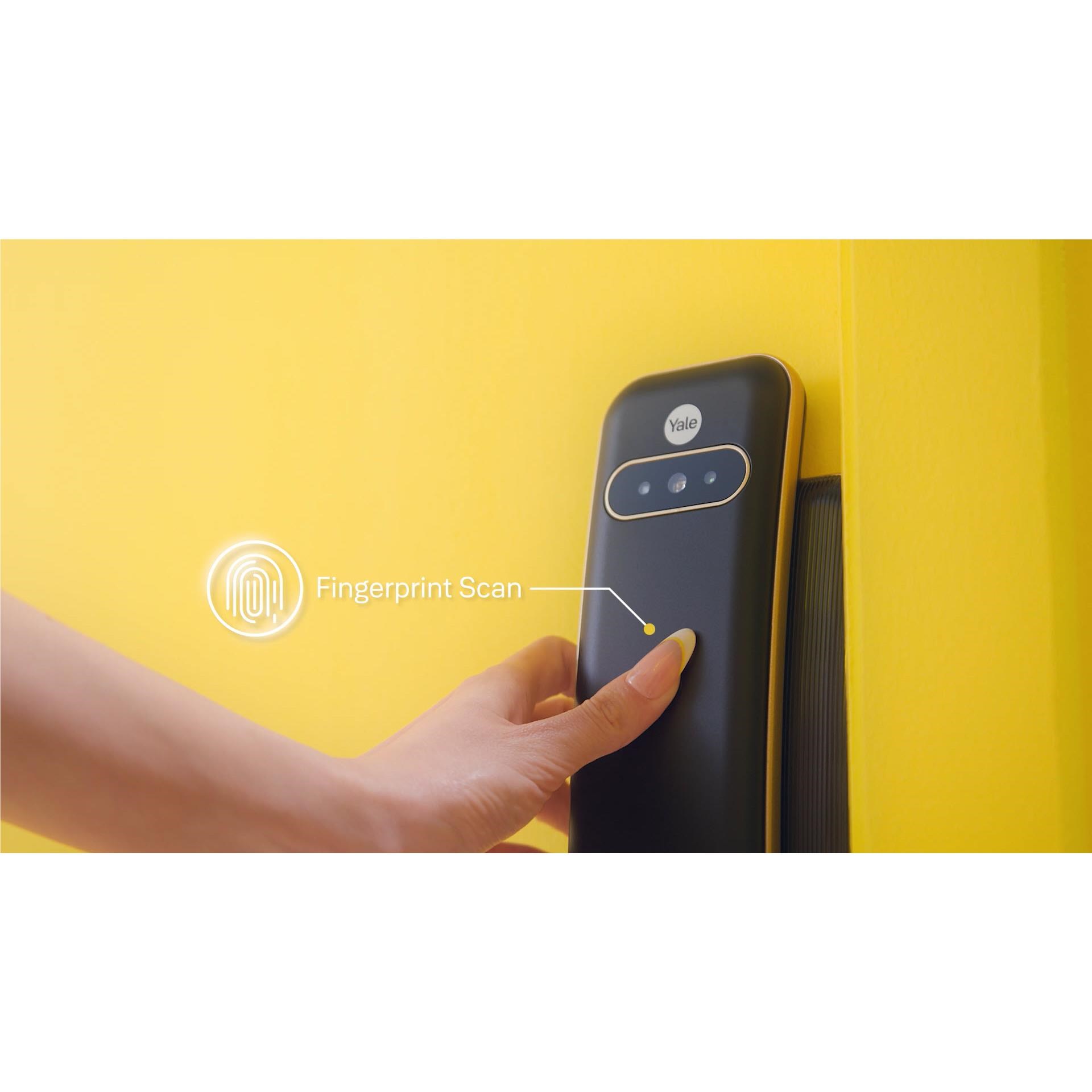 Locks - YALE LUNA PRO+ PUSHPULL SMARTLOCK GOLD - JB Corporate Benefits ...