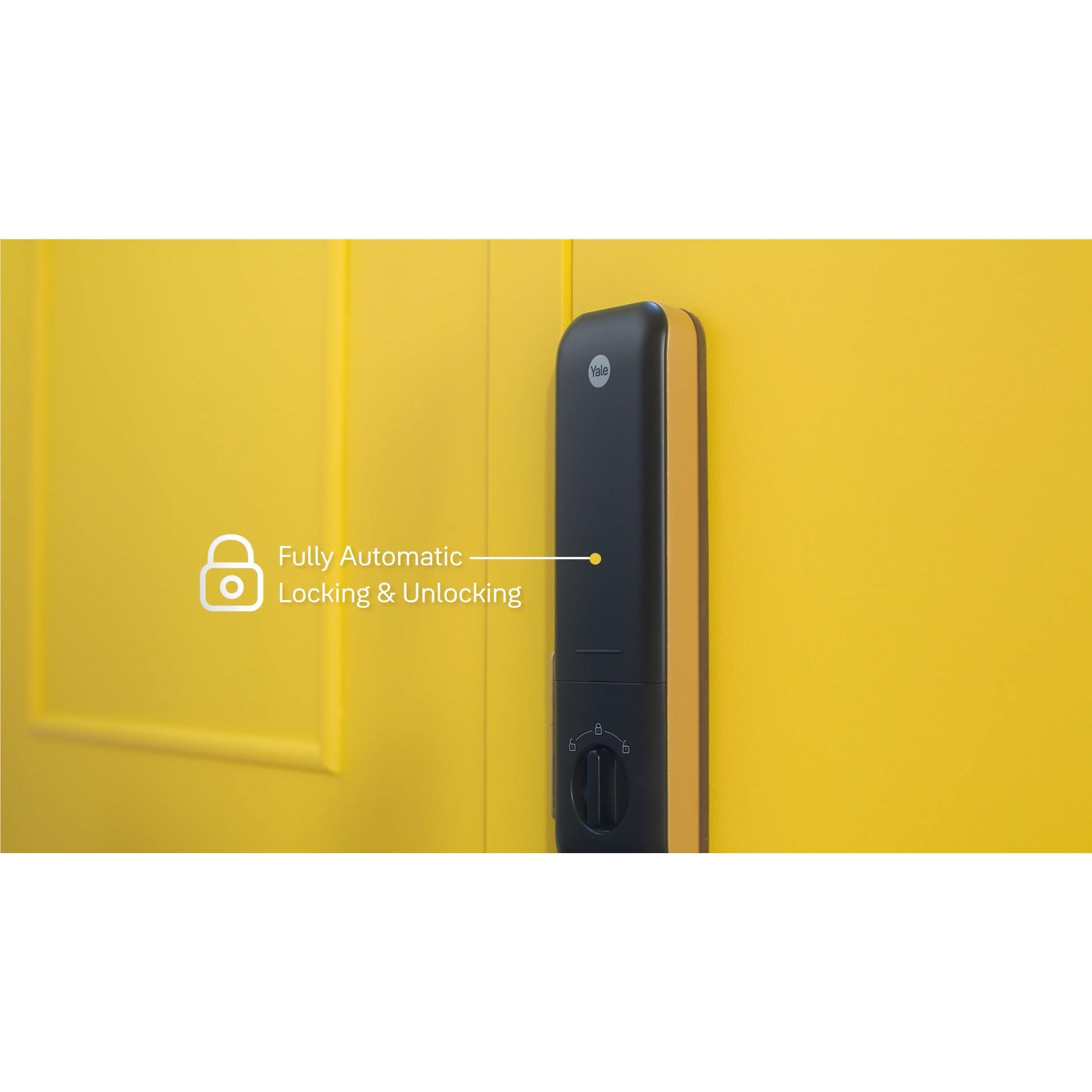 Locks - YALE LUNA PRO+ PUSHPULL SMARTLOCK GOLD - JB Corporate Benefits ...